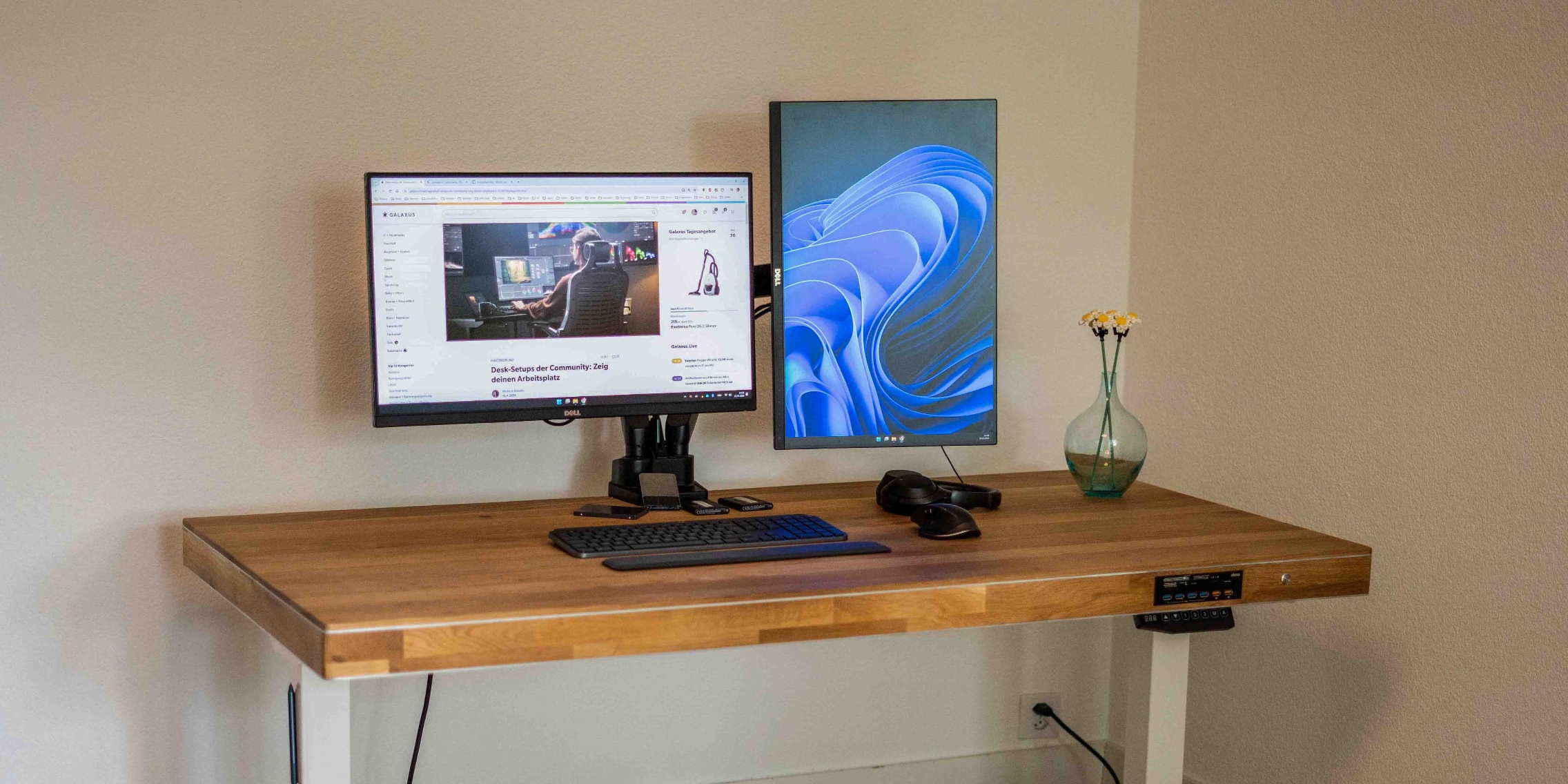 build a computer inside a desk