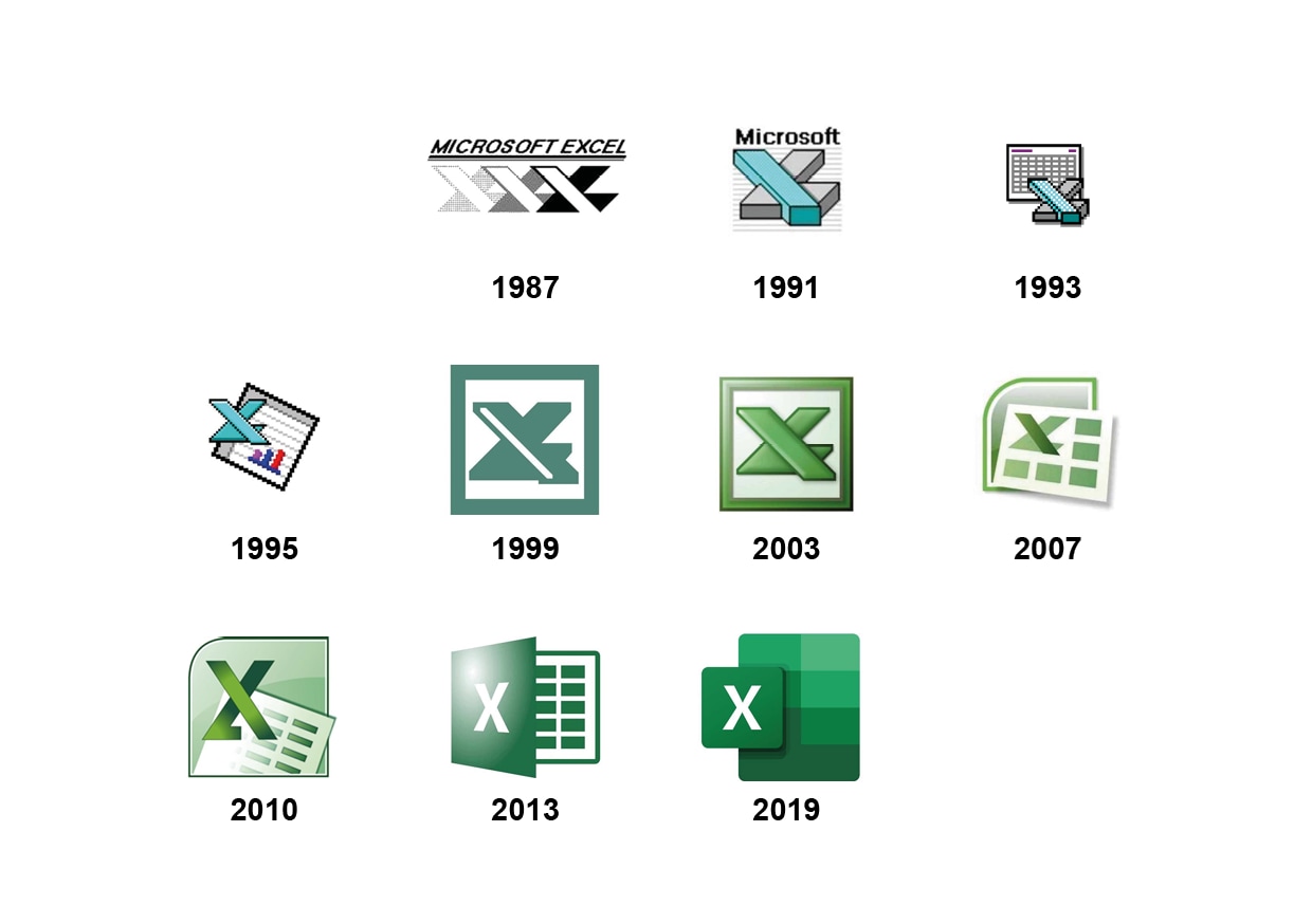 microsoft office logo evolution