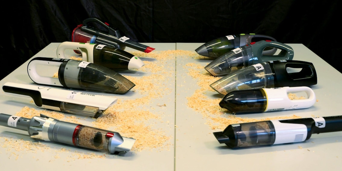 Hand-held hoover test: The two best are just "good" - Galaxus