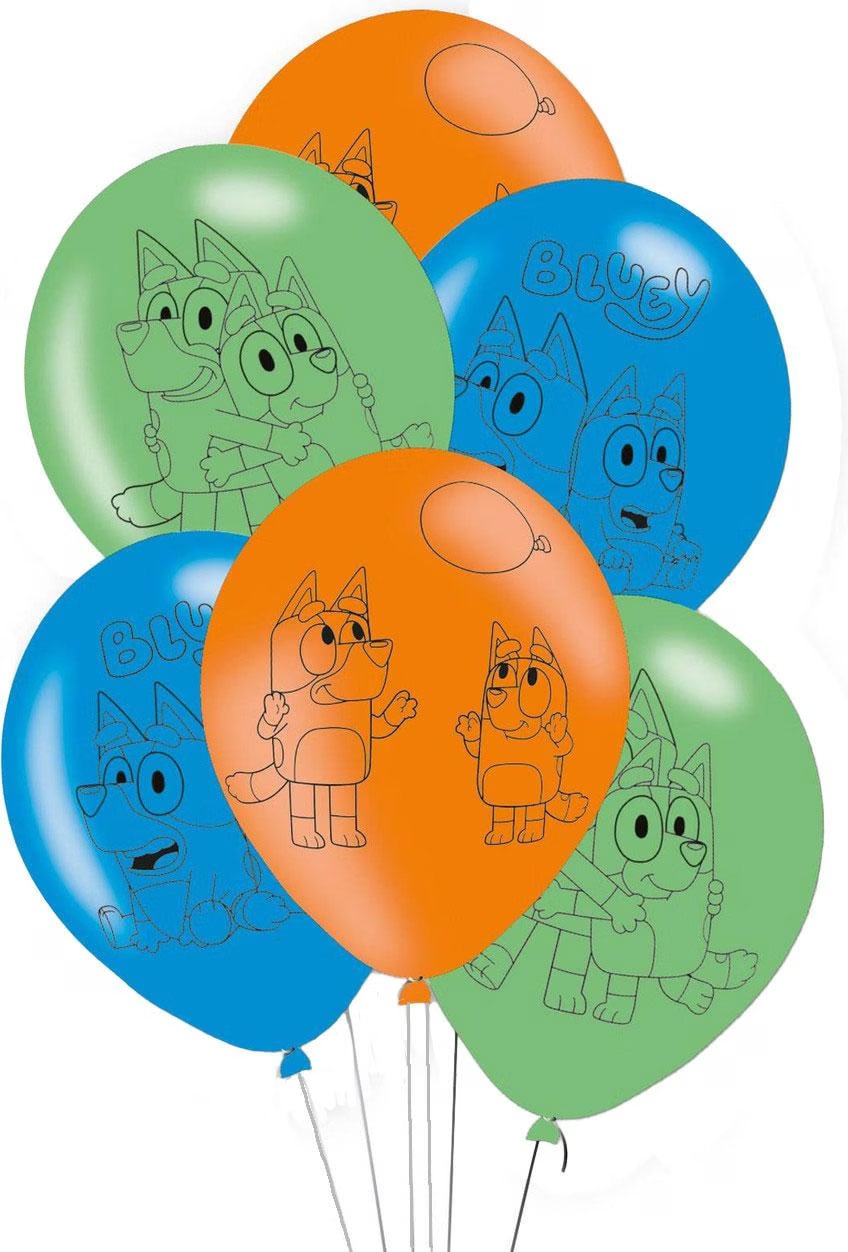 Bluey Balloons Bluey, 6pcs. - buy at Galaxus