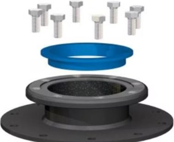 Flamco Reduktionsflange DN 110 - G 1 - Reduktionsflange DN 110 - G 1 1/2 Til varmlegeme EHK ...