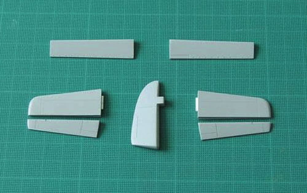 CMK Hawker Seahawk - control surfaces set for Trumpeter kit - Galaxus