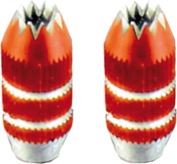 Multiplex Billet grips aluminum orange 22 mm Multiplex Smart SX and ...