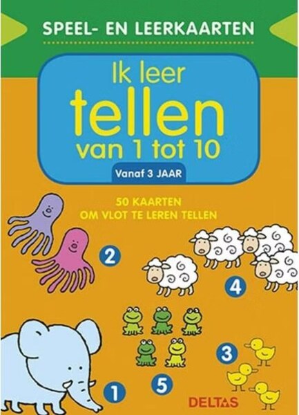 Karten spielen und lernen – Ich lerne, von 1 bis 10 (3+) zu zählen ...