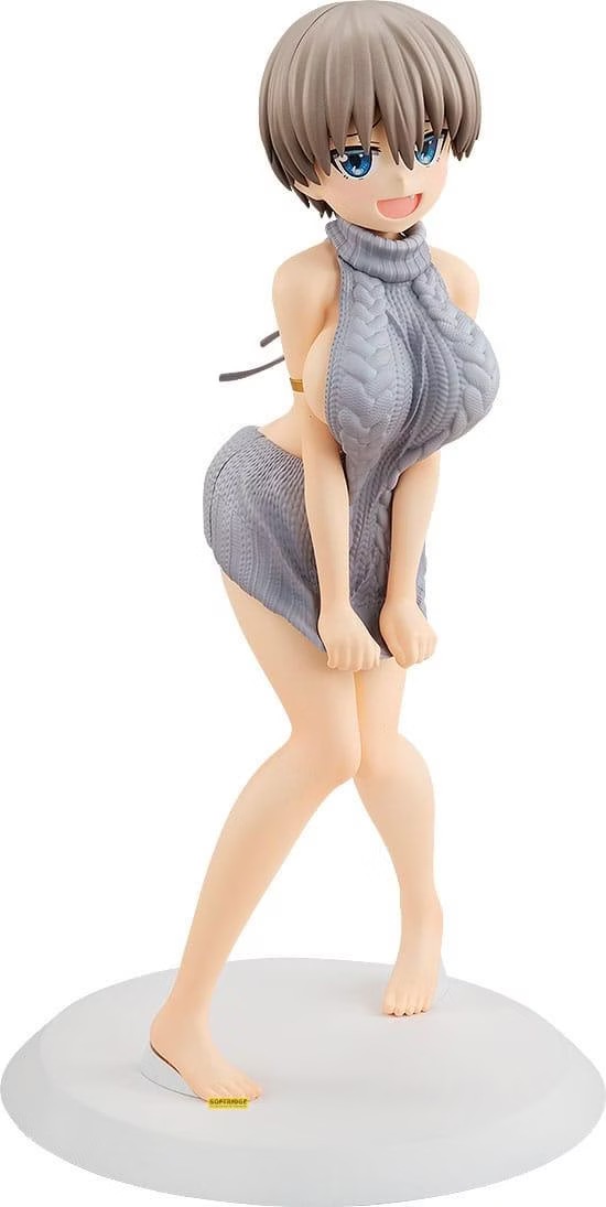 Kadokawa Uzaki-chan Wants to Hang Out! PVC Statue 1/7 Hana Uzaki SUGOI Knitwear Ver. 21 cm - Galaxus