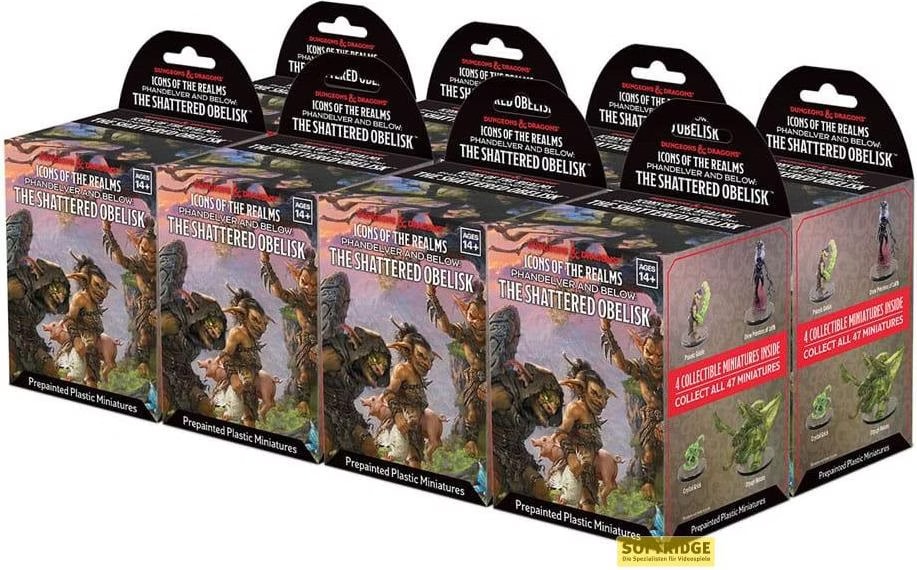 Wizkids D&D Icons of the Realms: Phandelver and Below: The Shattered Obelisk (Set #30) Booster ...