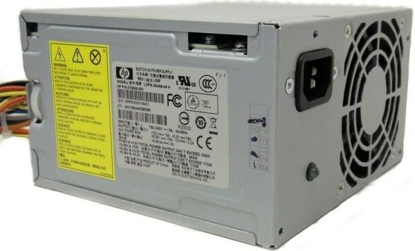 HP 570856-001 - 100 - 240 V - 50 - 60 Hz - +12V,+3.3V,+5V,+5Vsb,-12V ...