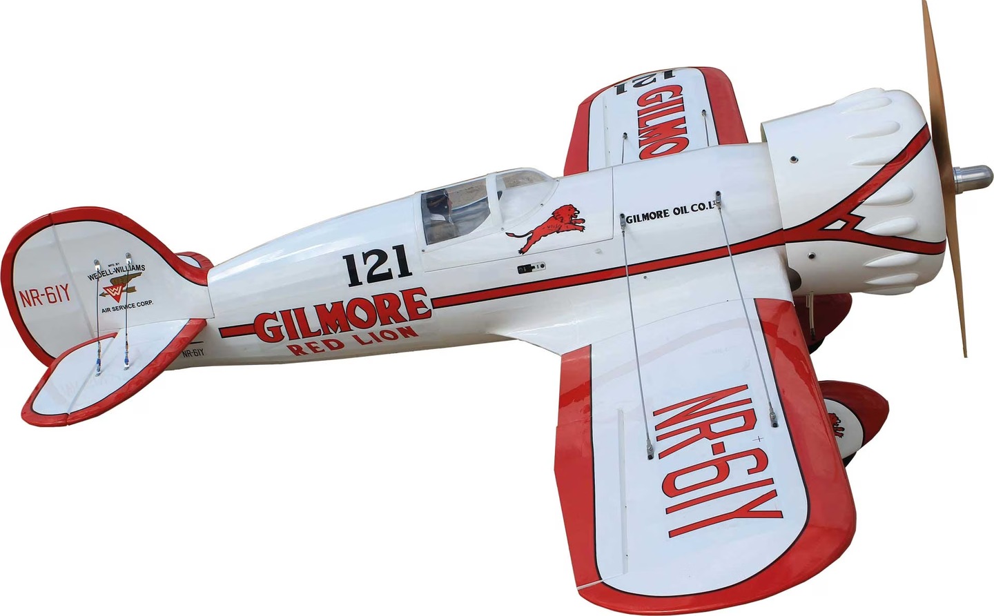 Seagull Models ( SG-Models ) Gilmore Red Lion 81" ARF 45-55cc (Scale ...
