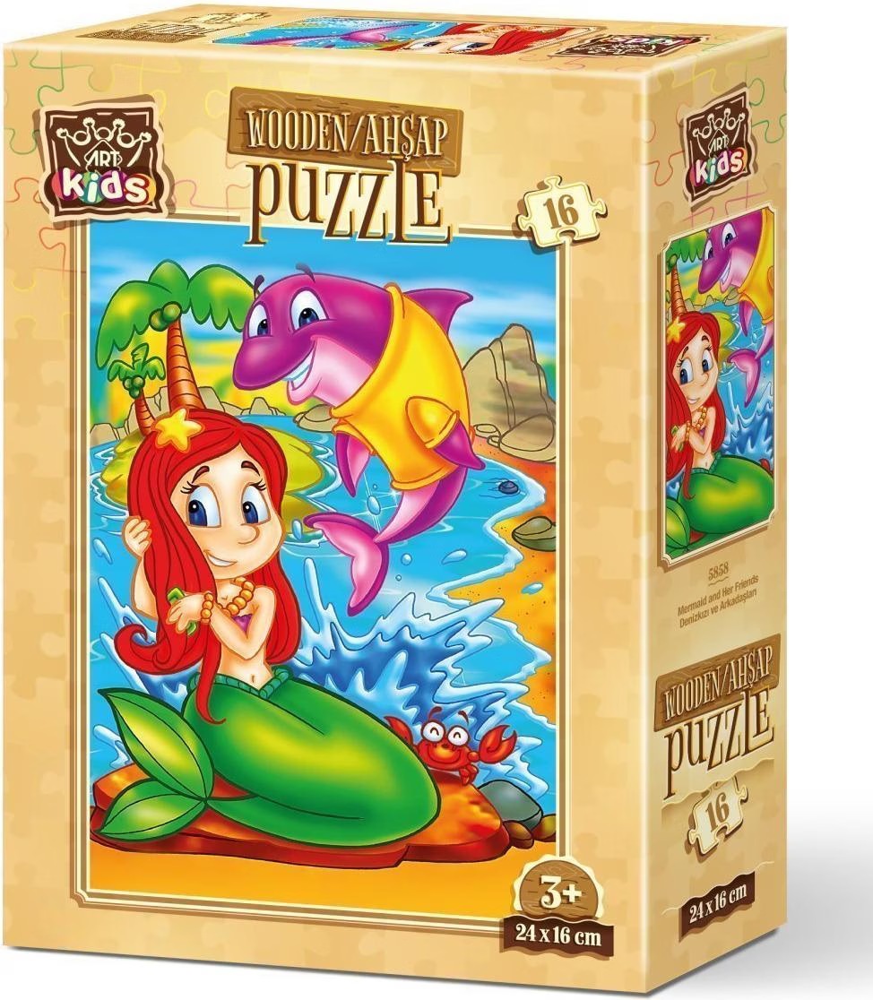 Heidi Cheese Line HeiDi Art 5858 Children's Puzzle 16pc.XL Wooden The ...