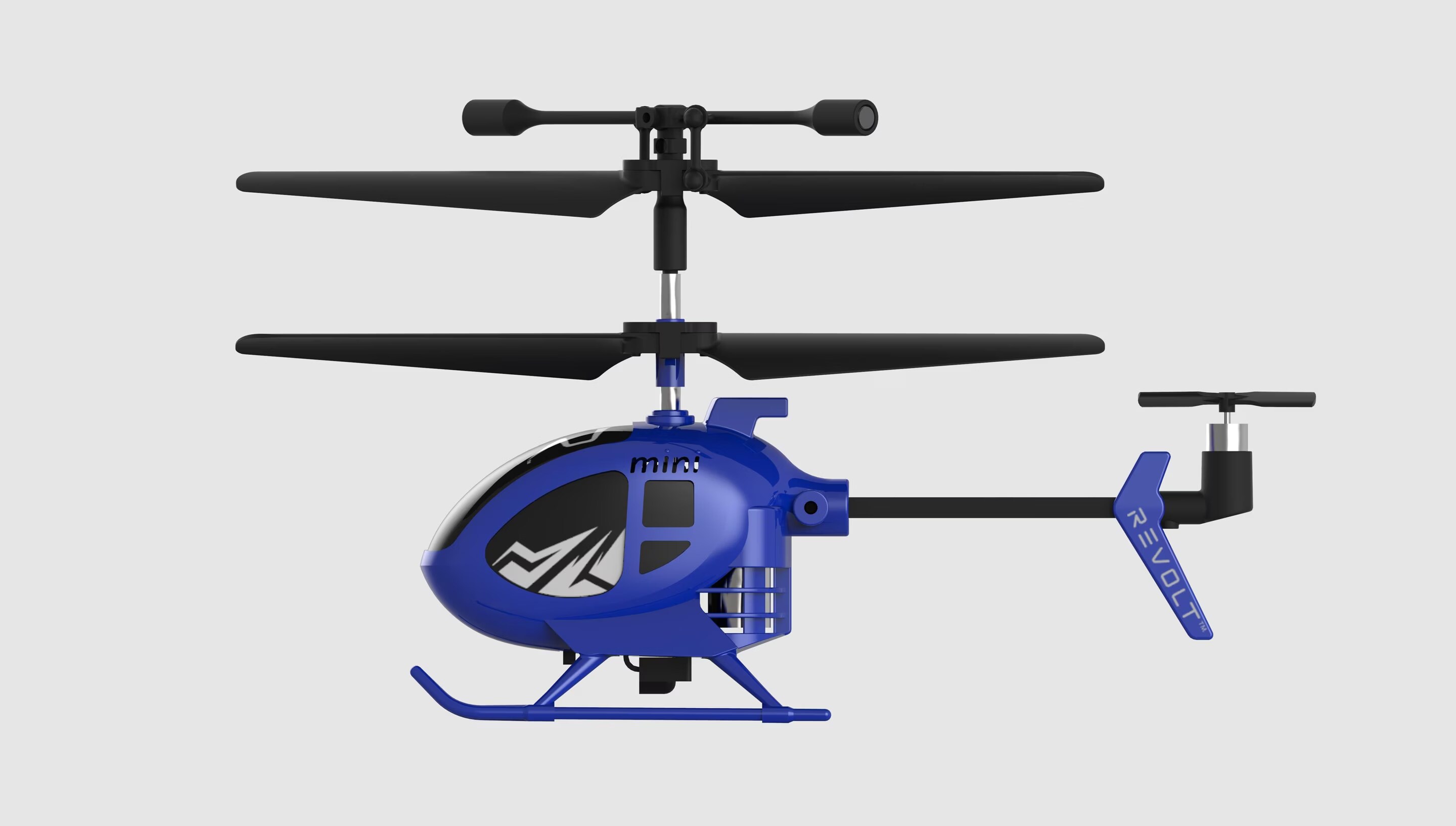 remote control helicopter blue